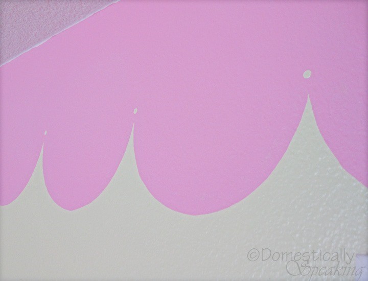 How to Create Scallop with Paint - Domestically Designed