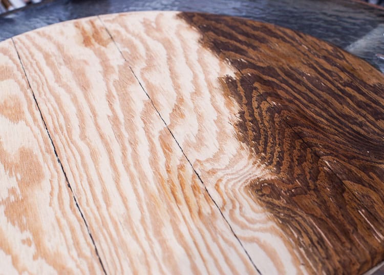 Farmhouse Faux Plank Tabletop - Domestically Designed