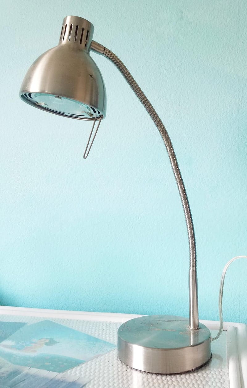 DIY Desk Lamp Makeover - Domestically Designed