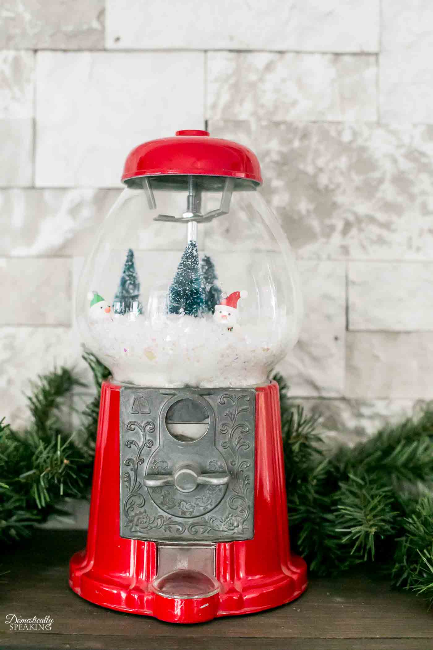 Winter Wonderland Gumball Machine - Domestically Designed