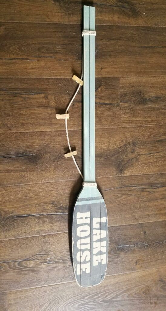 DIY Nautical Oar - Domestically Designed