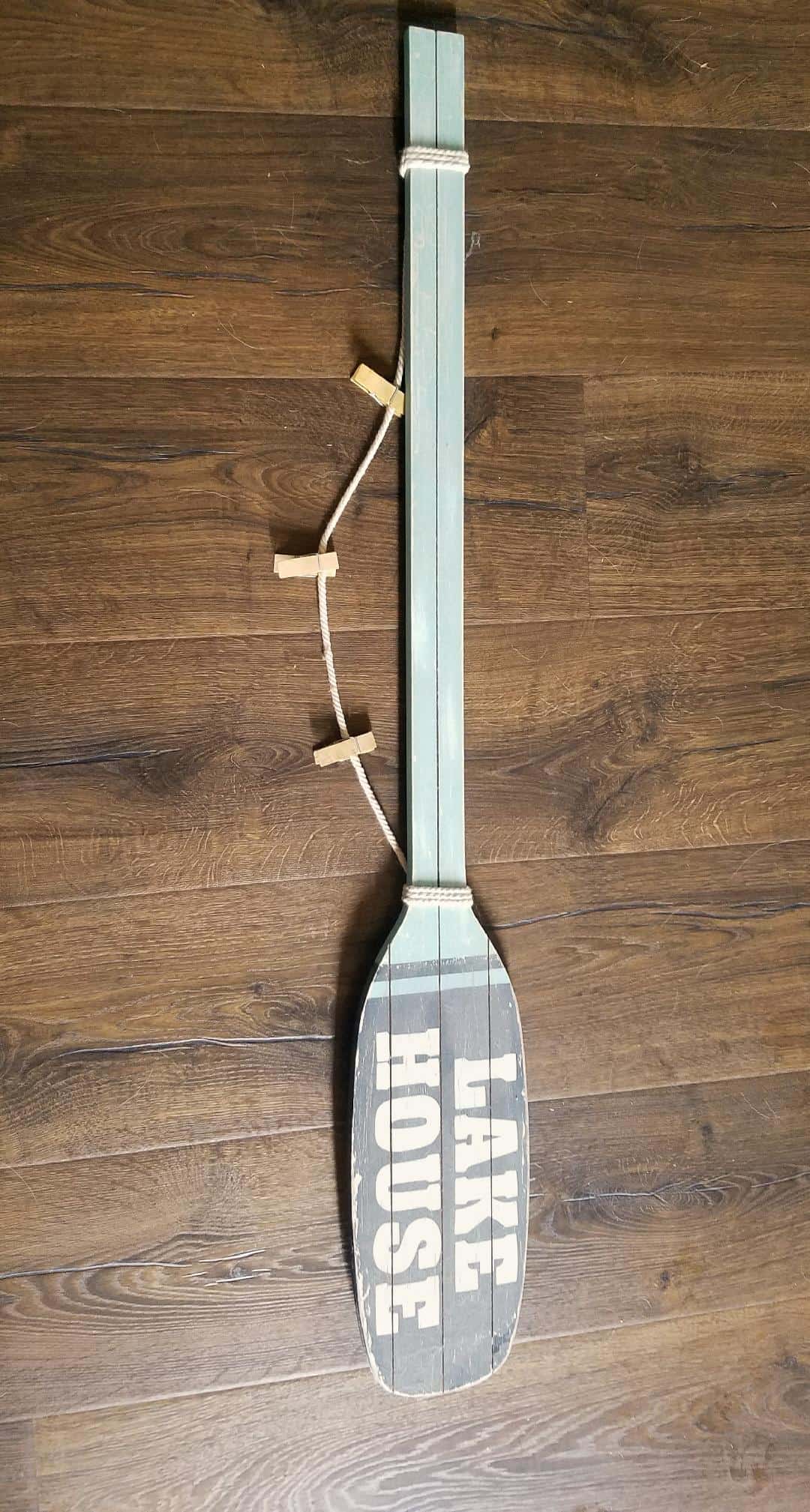 DIY Nautical Oar - Domestically Designed