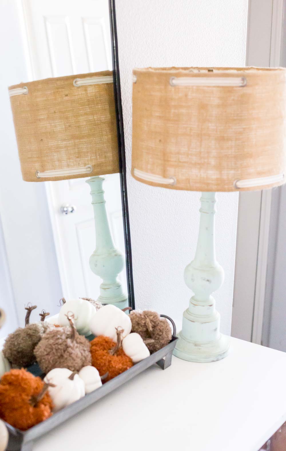 DIY Easy Modern Mirror Edge - Domestically Designed